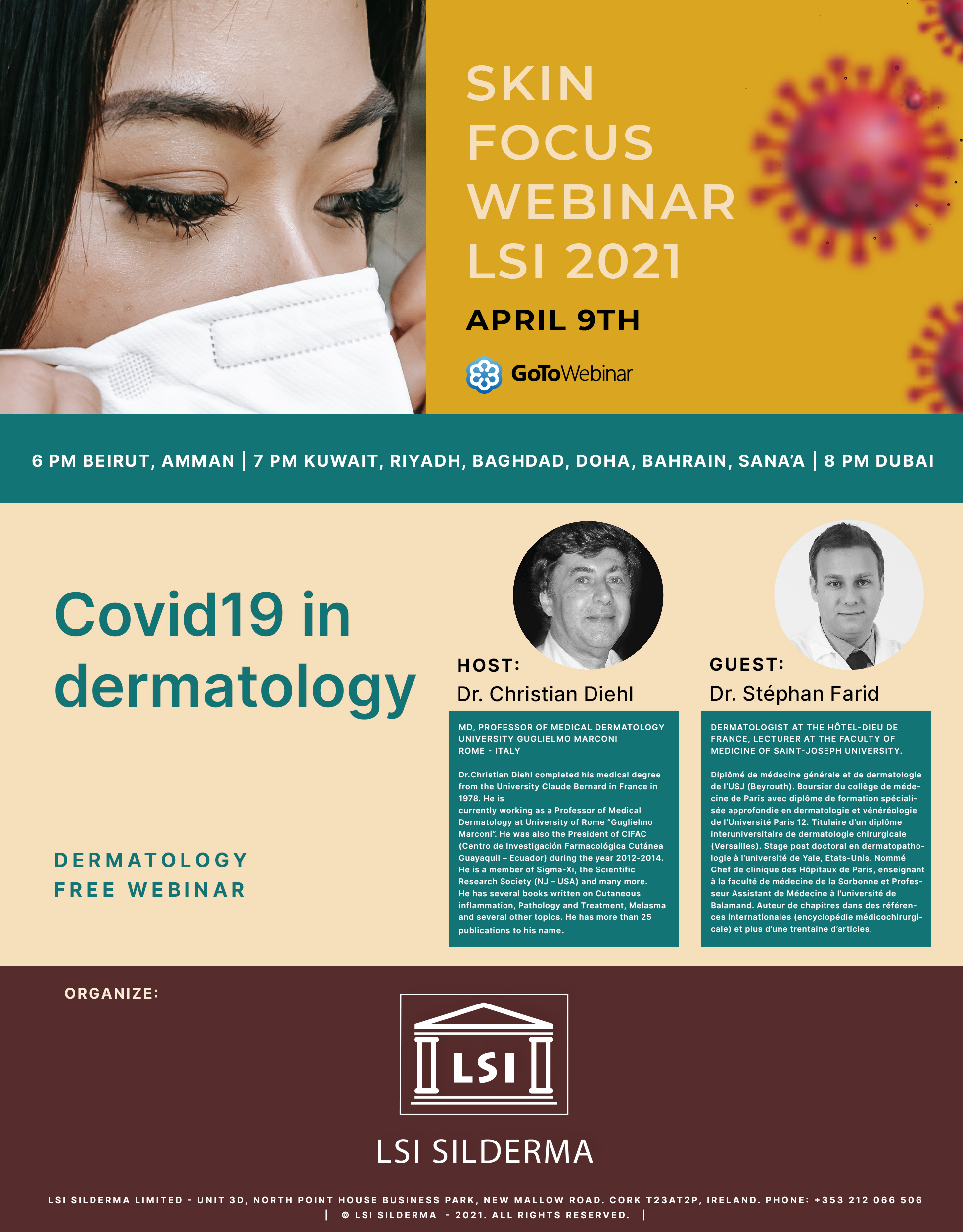 SKIN FOCUS WEBINAR LSI 2021, the 2nd exclusive webinar for GCC ...