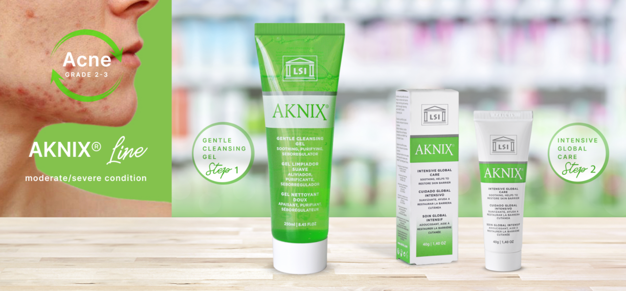 AKNIX® is an incredible complete line for all stages of acne. – LSI ...